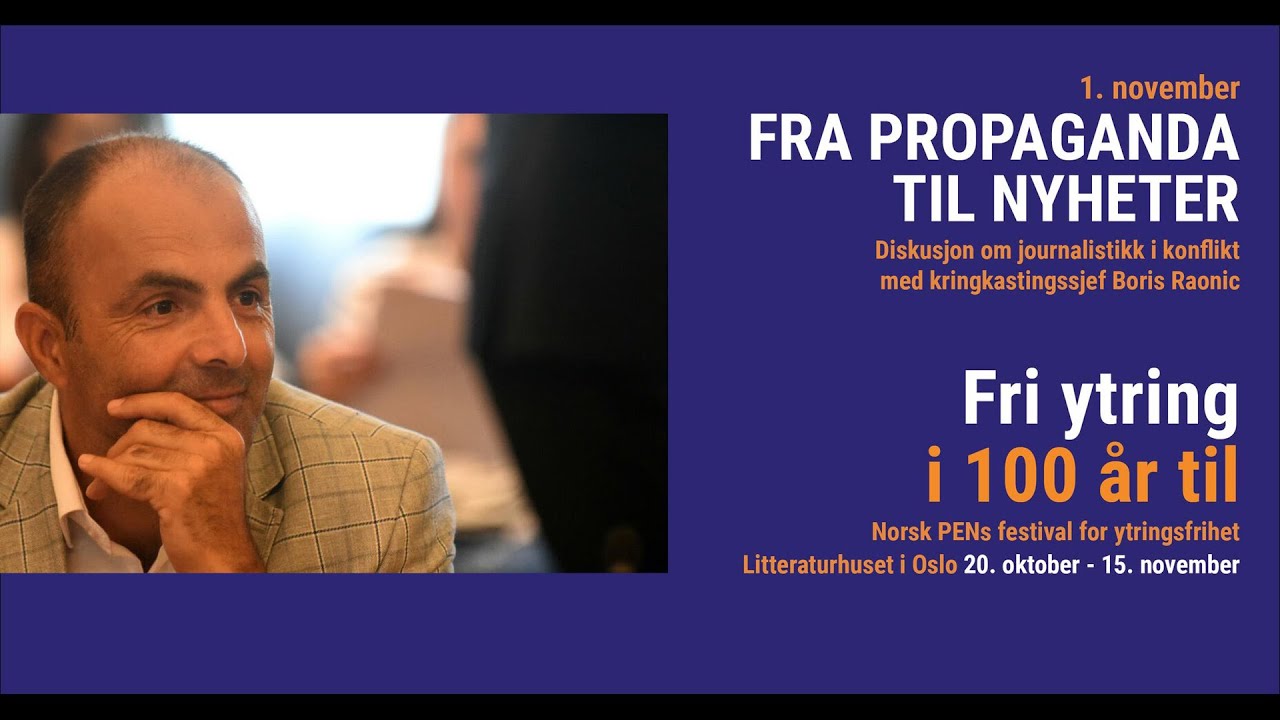 Fra propaganda til nyhetsformidlingMed Boris Raonic - YouTube