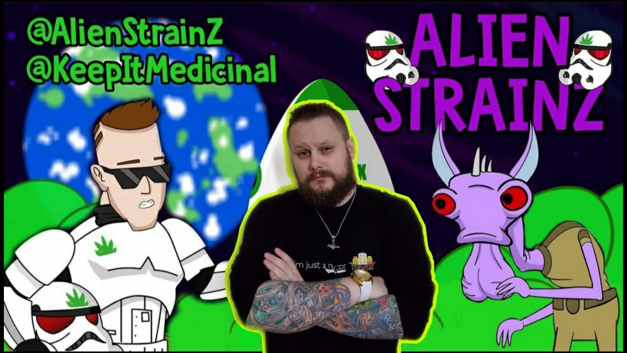 Introducing : ALIEN STRAINZ - TAKE US TO YOUR WEEDER - YouTube