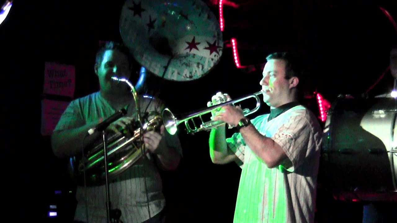 The Four Star Brass Band at the Subterranean Cafe & Cabaret - YouTube