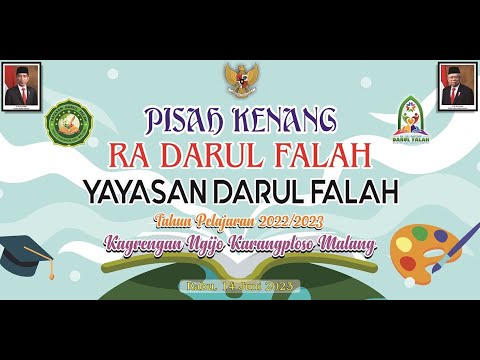 (Live) Pisah Kenang Siswa-Siswi RA Darul Falah Ngijo Kagrengan Karangploso - YouTube