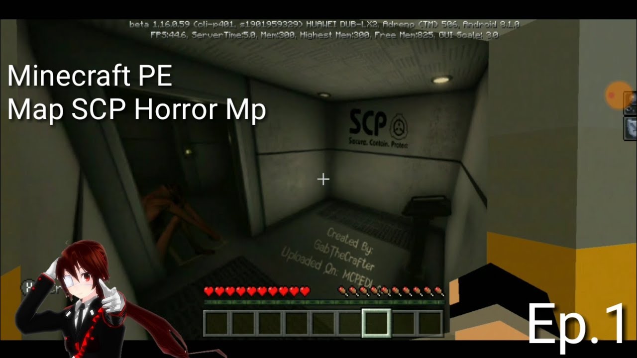 [Minecraft PE] Map SCP Horror Map Ep.1 ปล่อยผมออกไป!!!! - YouTube