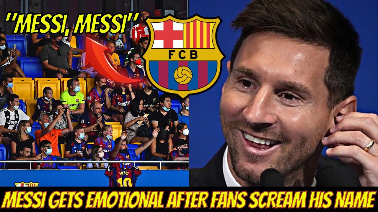 🔥AFTER CRYING HIS NAME, MESSI DEFINES HIS FUTURE! BARCELONA NEWS TODAY ...