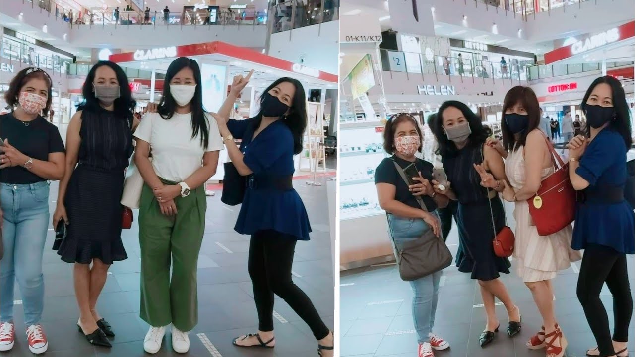 #marizvlogs lunch date and window shopping with my friends - YouTube