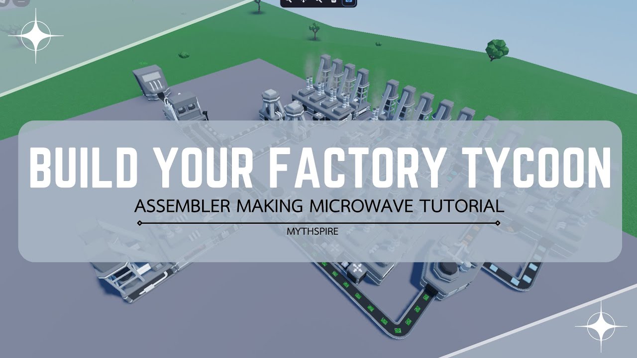 Build Your Factory Tycoon Making microwave tutorial - YouTube