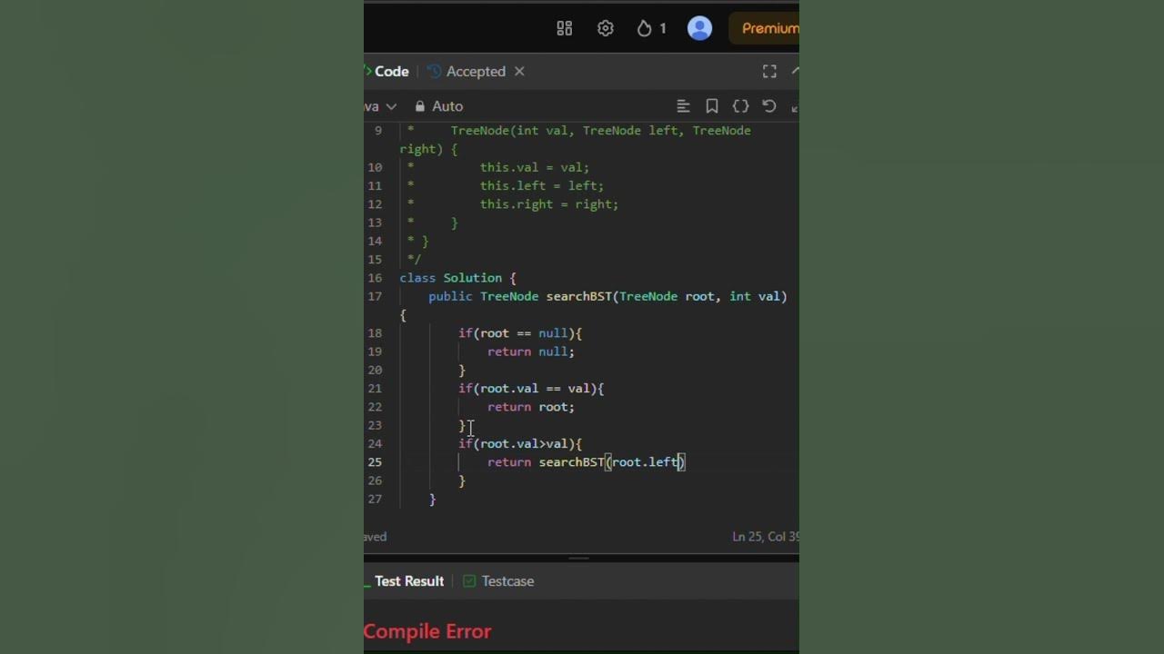 Search in a Binary Tree #codewithme #coding #keeponcoding #leetcodejava #leetcode #happycoding ...
