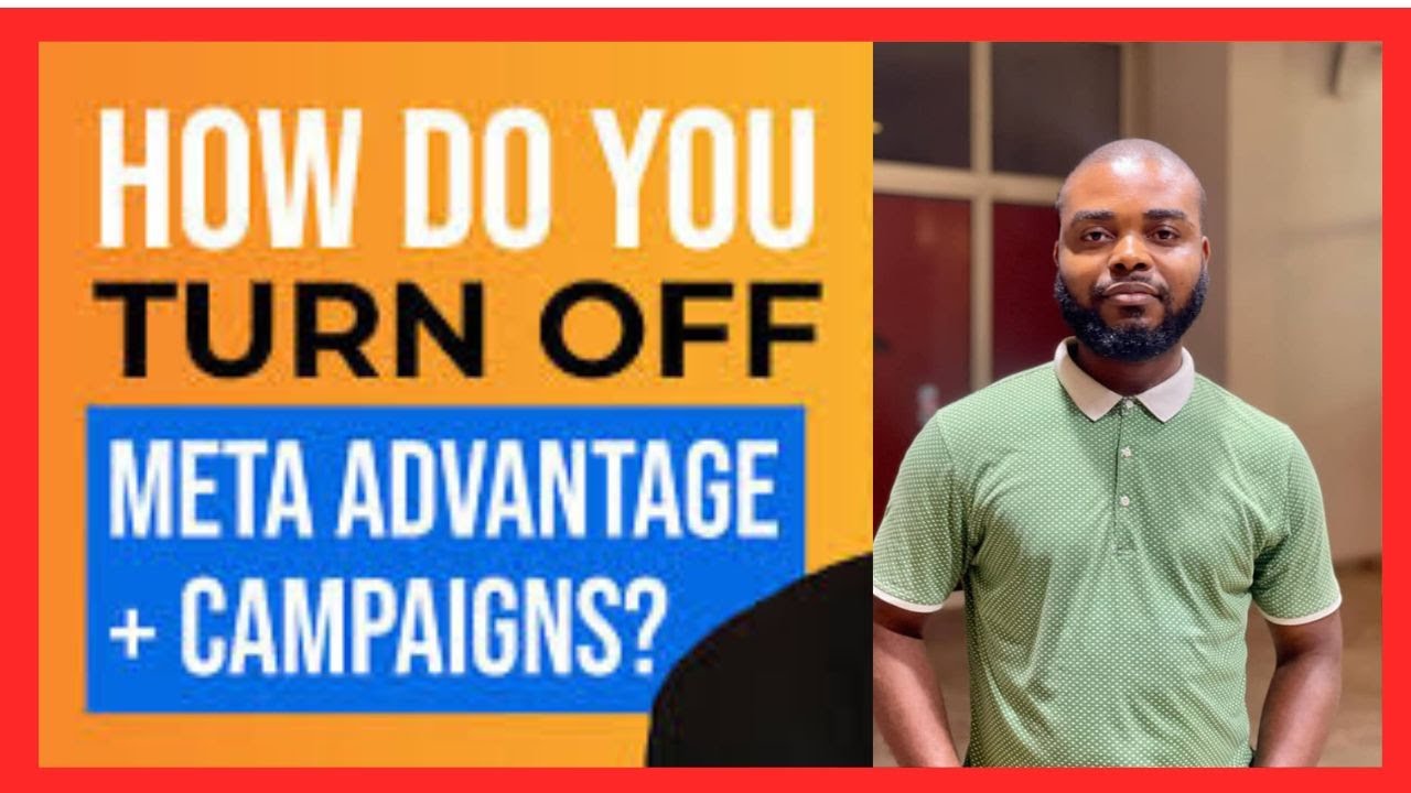 How To turn off Advantage+ creative enhancements in Meta Ads - YouTube