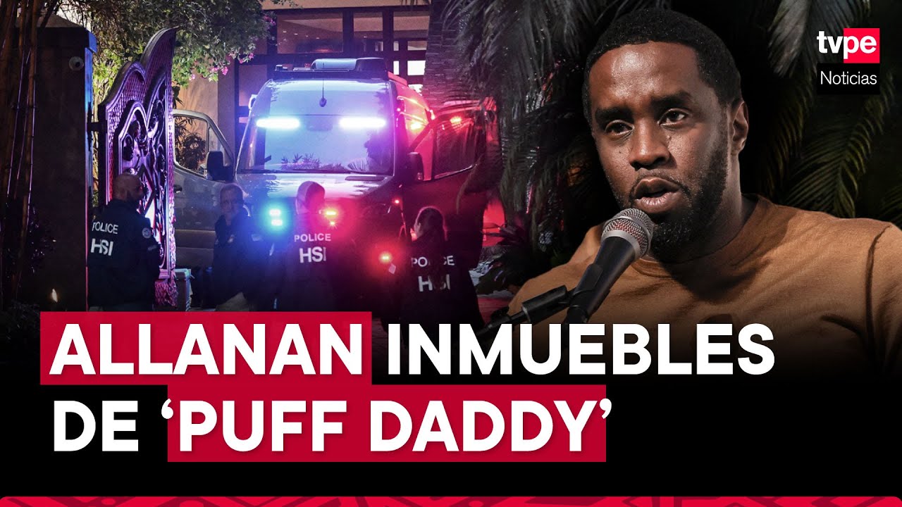 Estados Unidos: allanan propiedades de rapero 'Puff Daddy', vinculado a ...