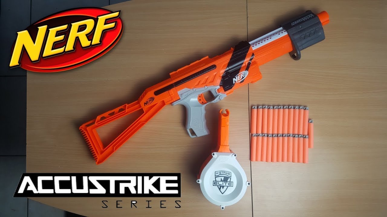 NERF ACCUTROOPER test et présentation en français FR - YouTube