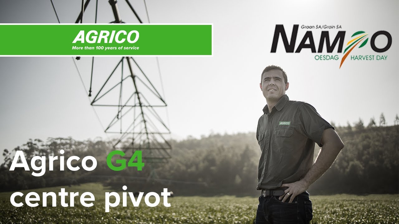Agrico G4 centre pivot NAMPO 2022 highlights - YouTube