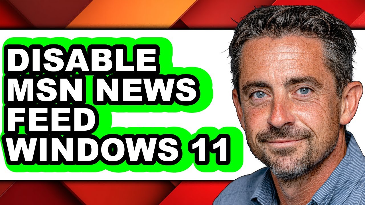 How to Disable Msn News Feed Windows 11 (full Guide) - YouTube
