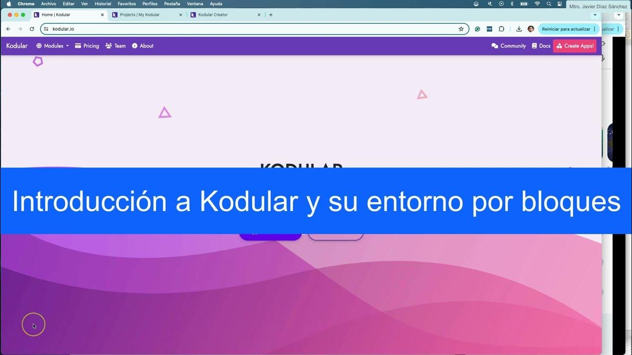 Introducción a Kodular y entorno por bloques - YouTube