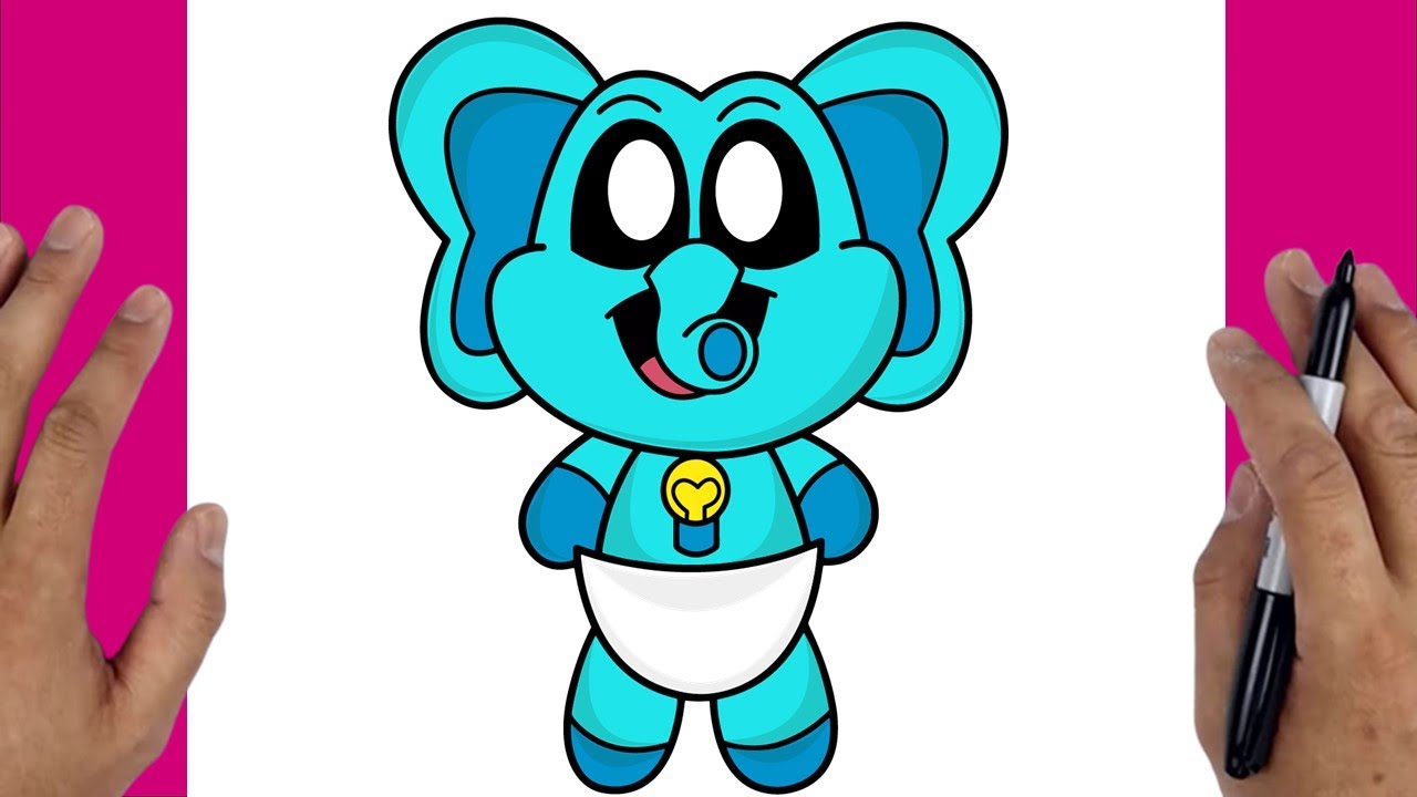 Let's Get Trunkin' How to Draw Baby Bubba Bubbaphant! - YouTube