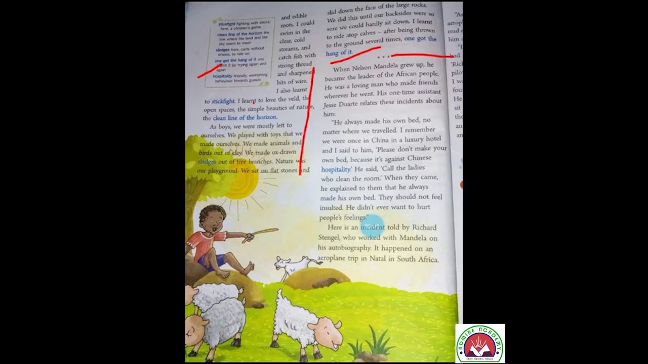 English - class 5th - A country childhood| Admire Academy - YouTube