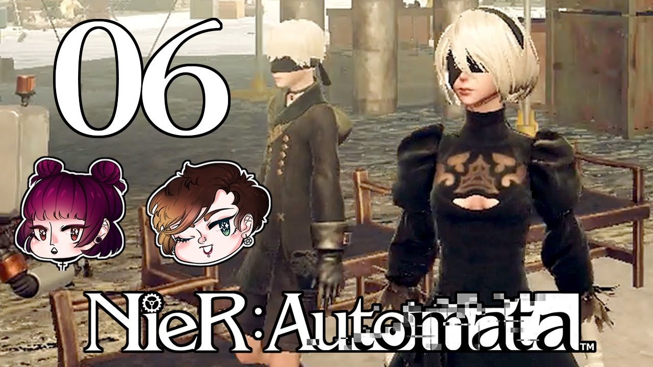 【Let's Play】NieR: Automata #06 - Meeting the Androids of the Resistance ...