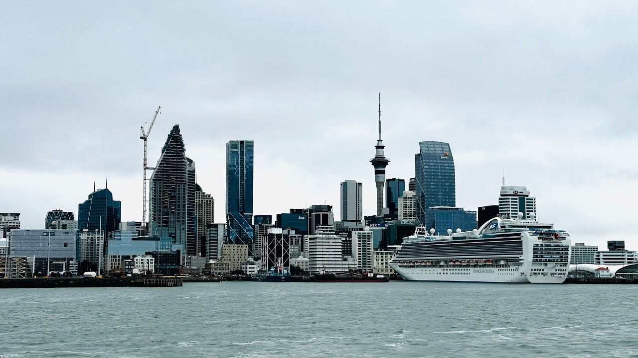 CROWN PRINCESS - A Day in Auckland is New Zealand 17.2.2025 - YouTube