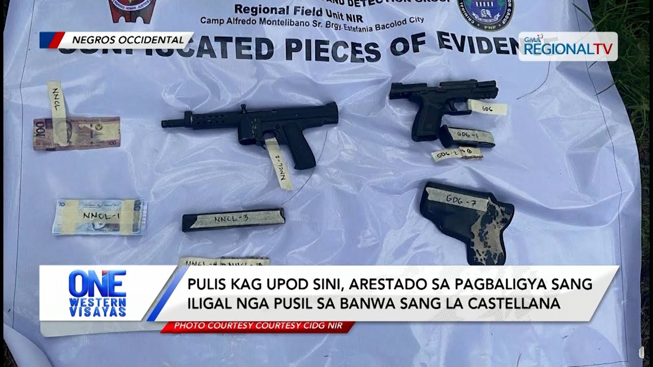 Pulis kag upod sini dakop sa pagbaligya sang iligal nga pusil sa La ...