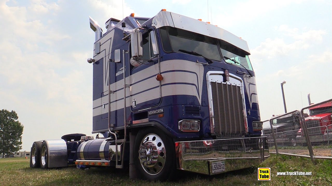 Kenworth K100 Cab Over Truck - Walkaround Exterior Tour - YouTube