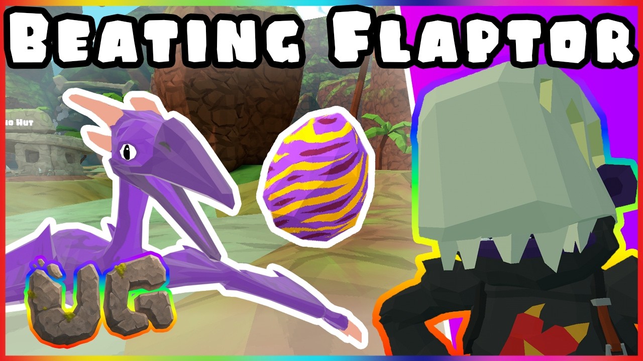 Beating The *FLAPTOR TITAN* In UG VR! - YouTube