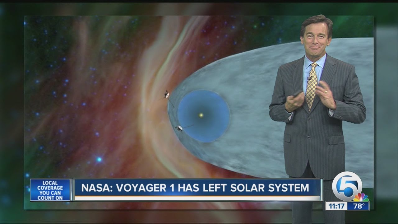 Nasa: Voyager 1 has left solar system - YouTube
