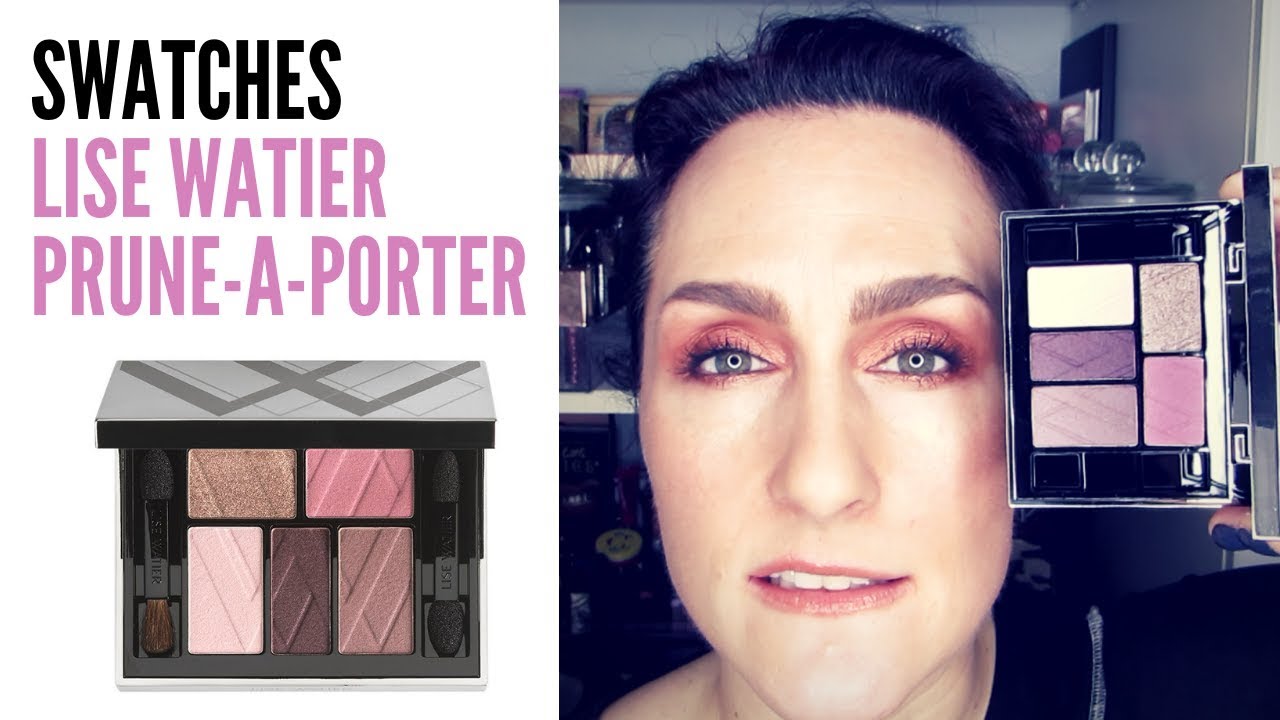 Swatches — Lise Watier Prûne-à-Porter Quint - YouTube