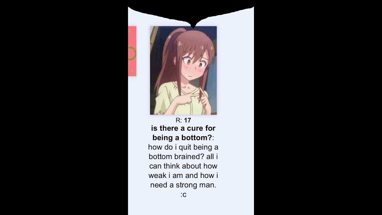 cure for being a bottom - YouTube