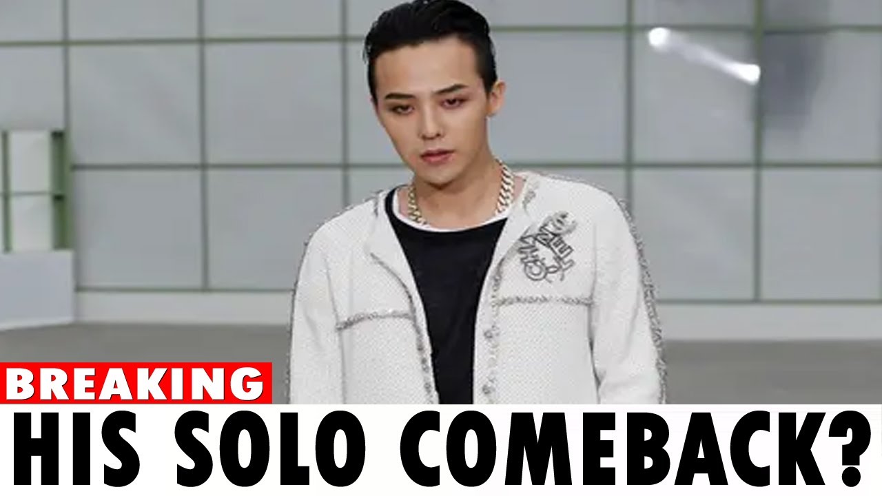 G-Dragon posts cryptic teaser ahead of speculated solo comeback - YouTube