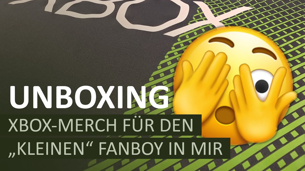 Unboxing neues, altes Xbox-Merch für den Fanboy in mir 🫣 - YouTube