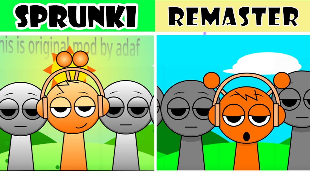 Incredibox Sprunki Normal vs Sprunki Remaster Time | Special Version!! (NEW MOD) - YouTube