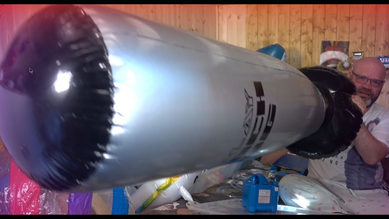 #224 Giant Punch Bag Inflatable Inflation Tangobaldy Fun - YouTube