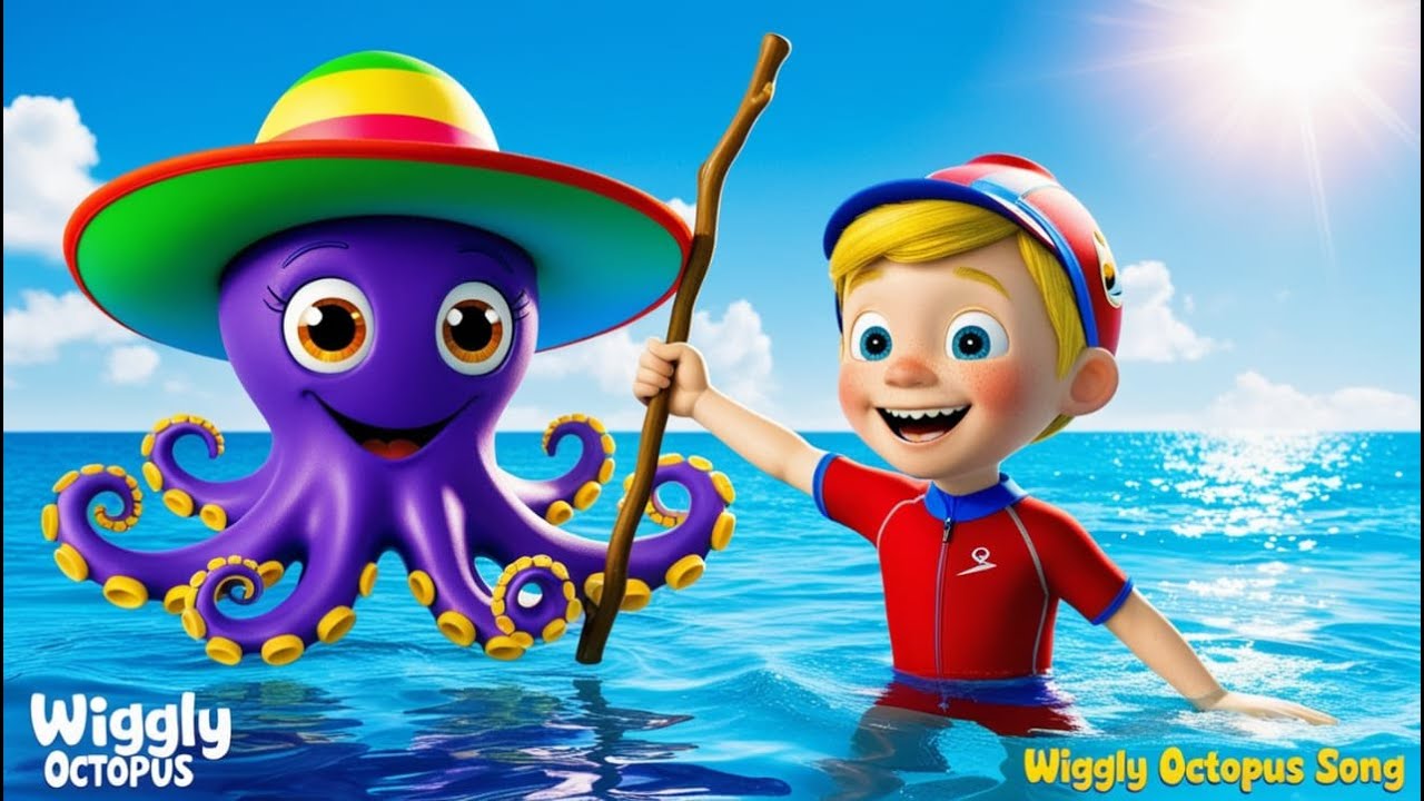 The Octopus Song | Sea Animals Song | Nursery Rhymes | Toddler Song ...
