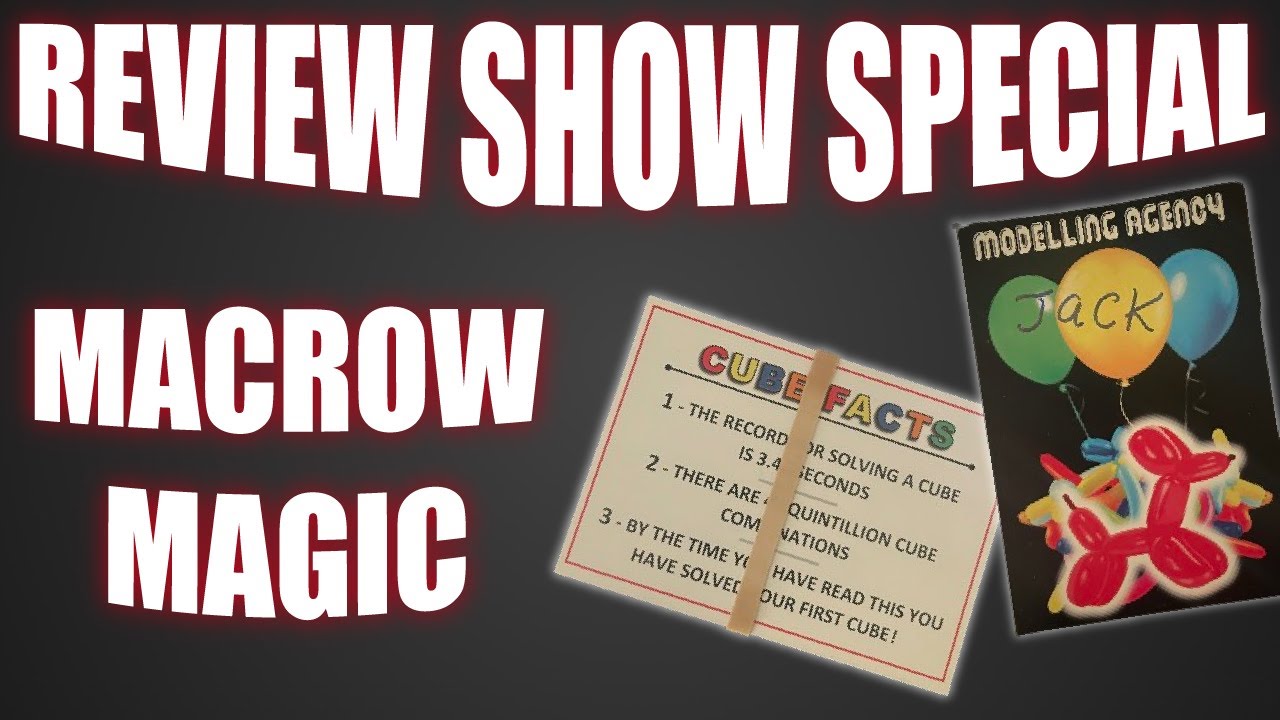 Macrow Magic - Latex Lunch, EDC Receipt, Monte Carlo Casino & Out-Cubed ...