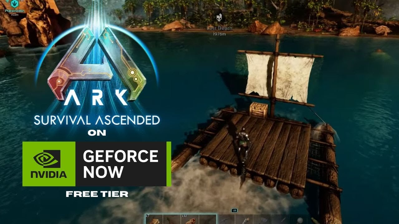 Nvidia GeForce Now | FREE Tier Test | ARK Survival Ascended - YouTube