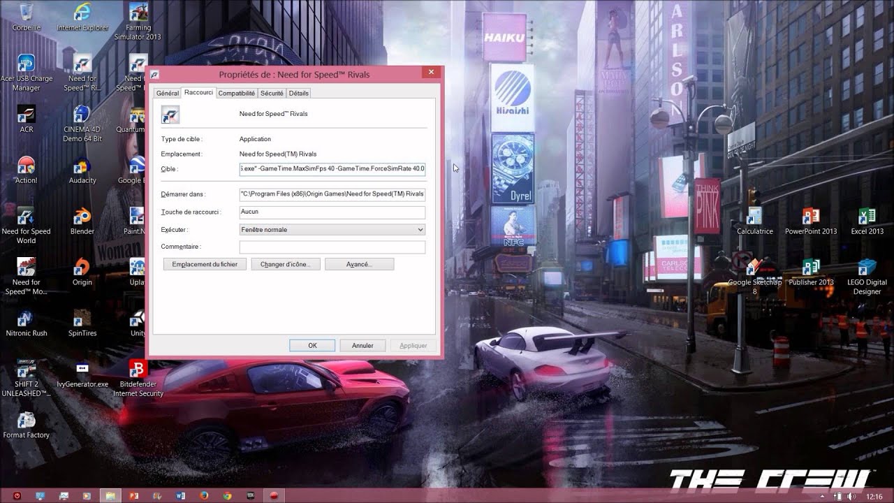 [Tutoriel] 60 Fps dans Nfs Rivals - YouTube