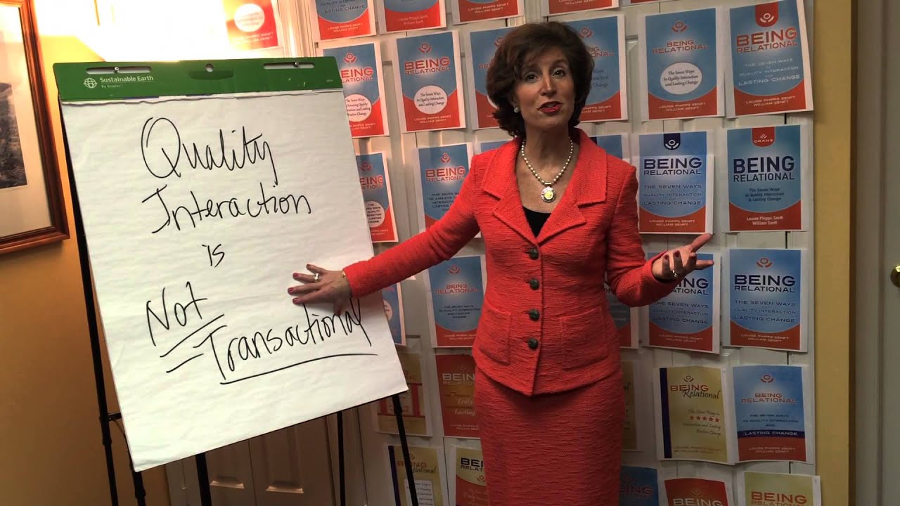 What's the difference between transactional interaction & relational ...