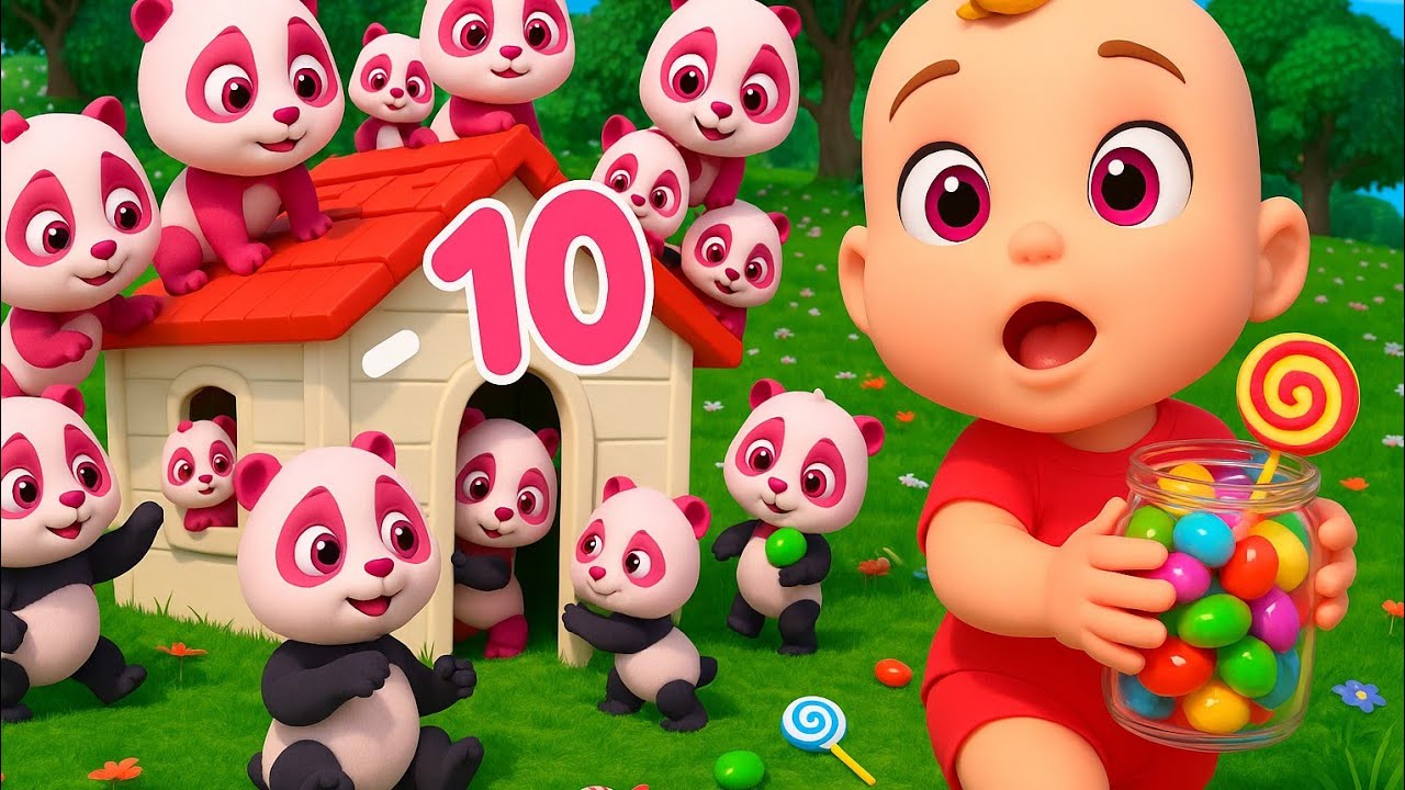10 Little Animals | Counting Songs for Kids | Newborn Baby Songs ...