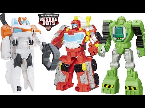 LOTS OF NEW TRANSFORMERS RESCUE BOTS AND CONSTRUCT BOTS, COPTER CRANE ...