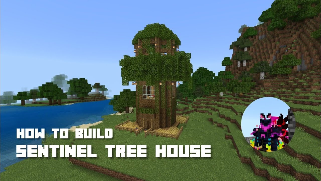 EASY Create Sentinel Tree House in Minecraft - YouTube