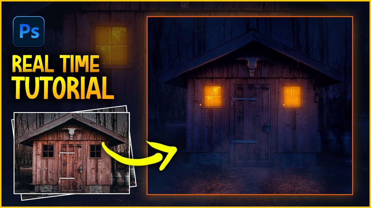 Photoshop Tutorial for Beginners - Window Light Effect Photo ...