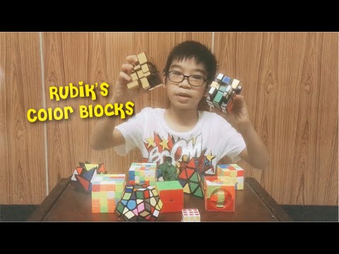 Rubik’s Color Blocks รูบิครูปทรงแปลกๆ - YouTube