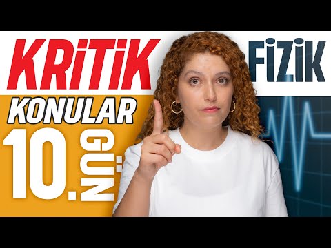 TYT Fizik kritik konular kampı | 2026 - 2027 | 12 GÜNDE (GÜN-10 Dalgalar Konu Anlatım)
