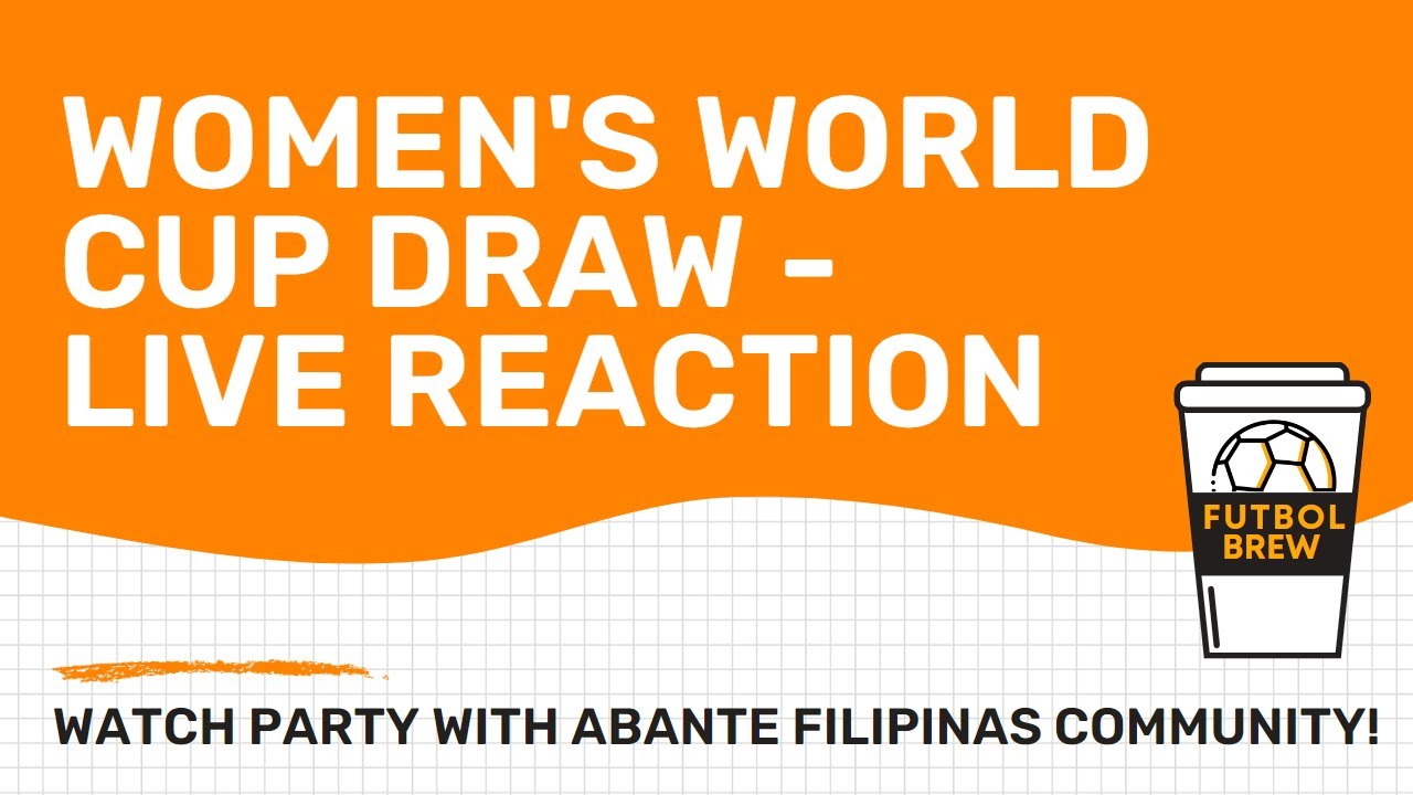 Live Draw Reaction - Philippines | FIFA Women’s World Cup 2023™ - YouTube