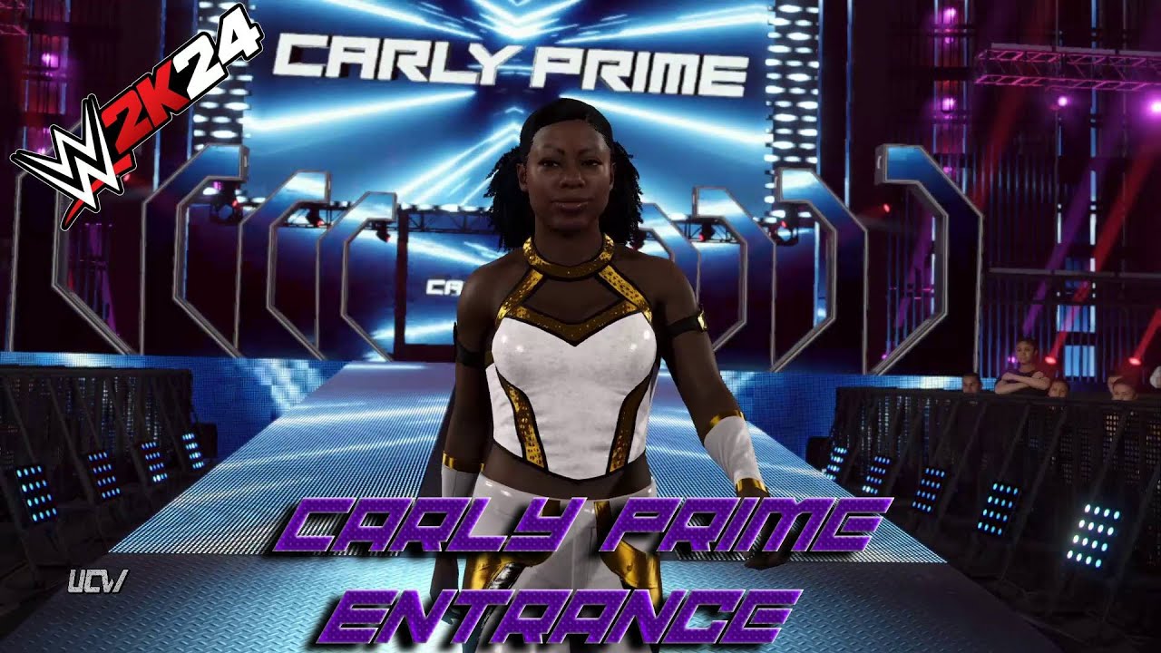 Carly Prime WWE 2K24 Entrance - YouTube
