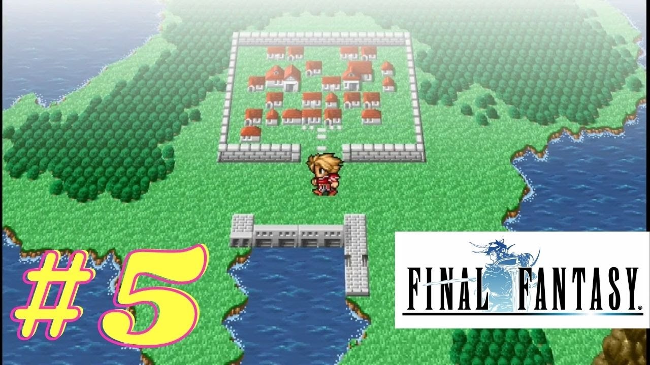 Final Fantasy 1 | #5. Pravoka and Pirate Ship | PSP | Let's Play ...