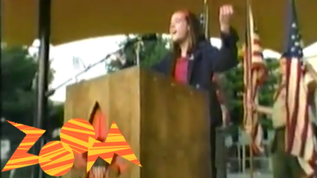 ZOOM - America's Kids Respond: Kaleigh Sings God Bless The USA (Clip) - YouTube