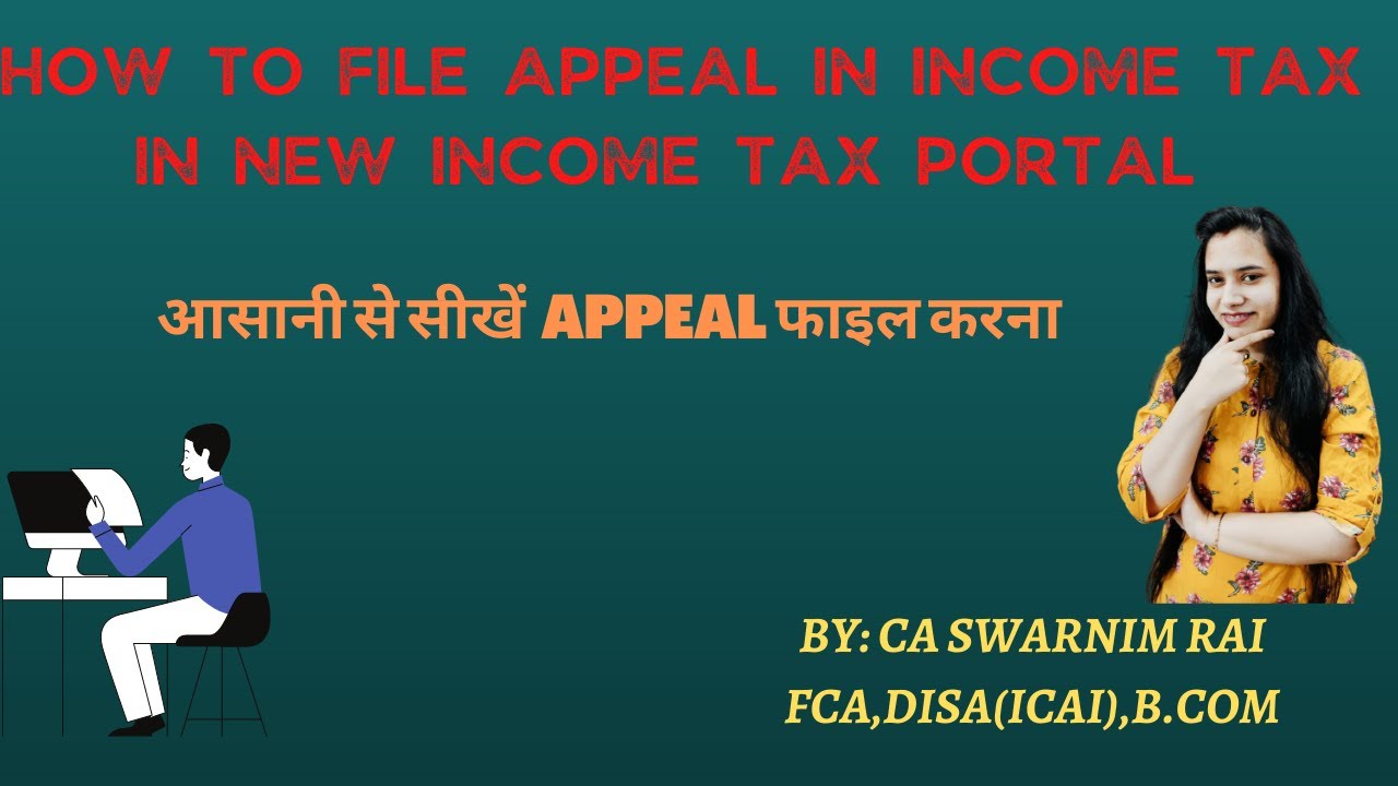 APPEAL FORM 35 - HOW TO FILE IN NEW INCOME TAX PORTAL| APPEAL TO CIT(A ...