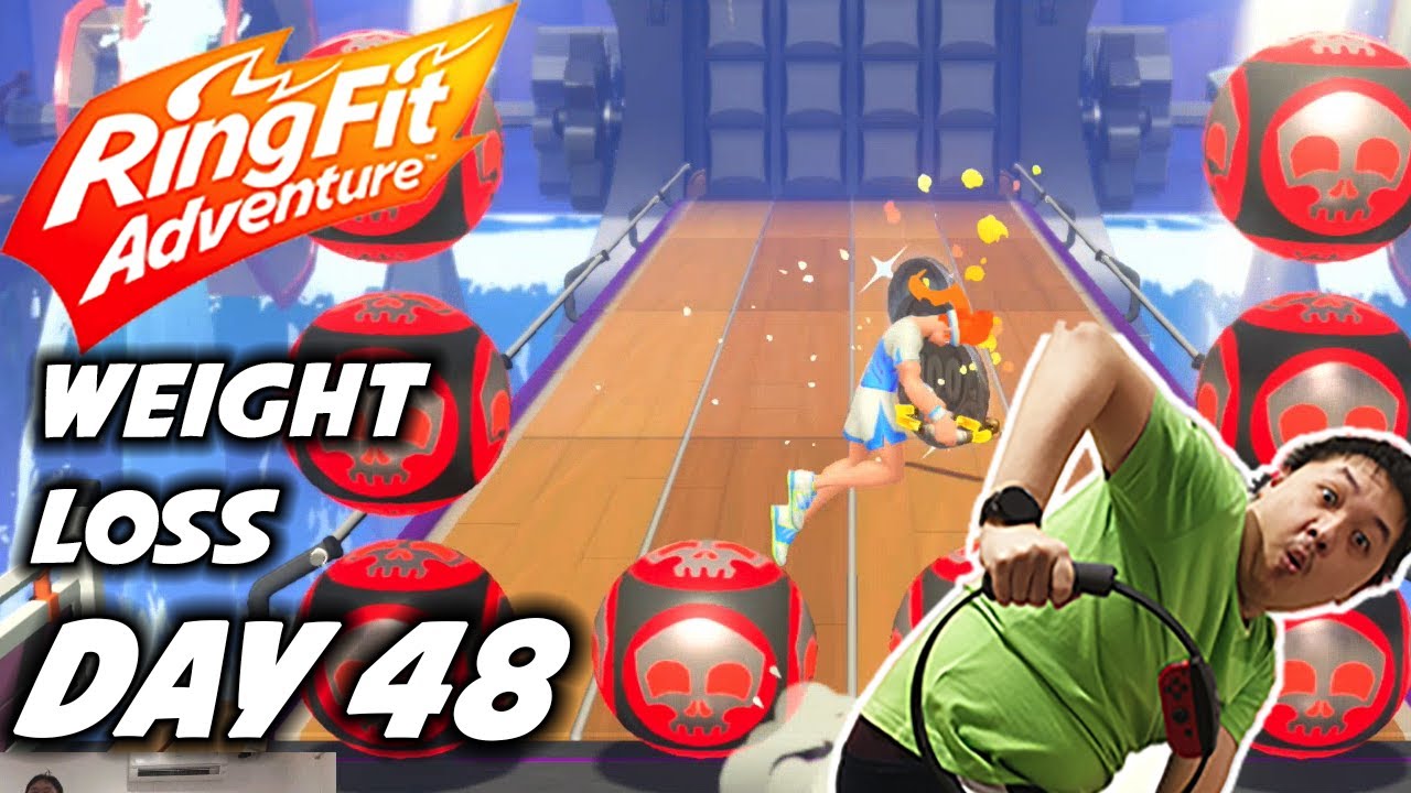 Cardio Workout at Home - Day 48 Ring Fit Adventure Weight Loss Journey ...