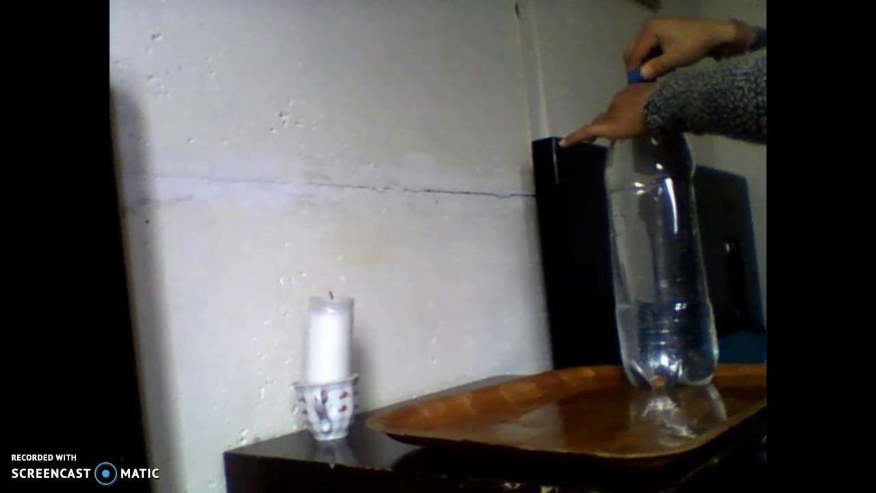 botella con un agujero - YouTube