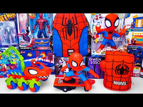 Marvel Spiderman Toys Unboxing Review | Spider Man Suitcase | Marvel ...