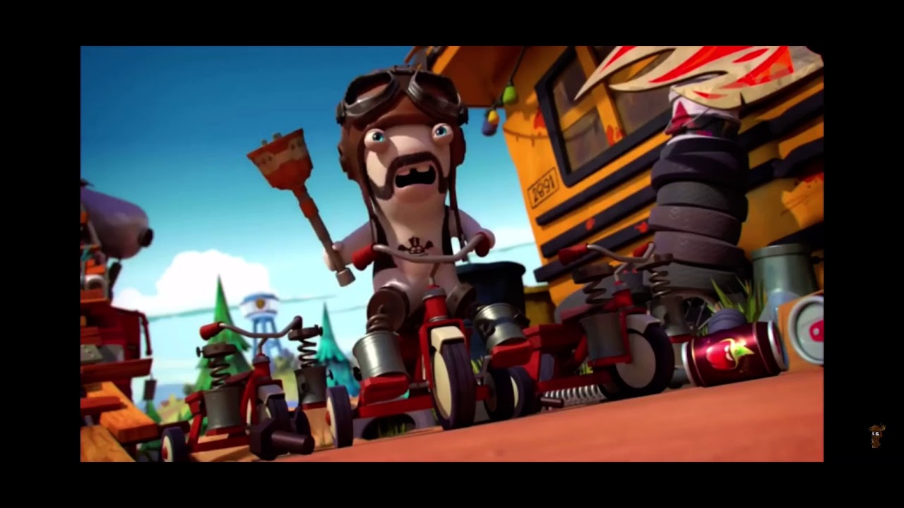 Rabbids Invasion Bike Rabbids - YouTube