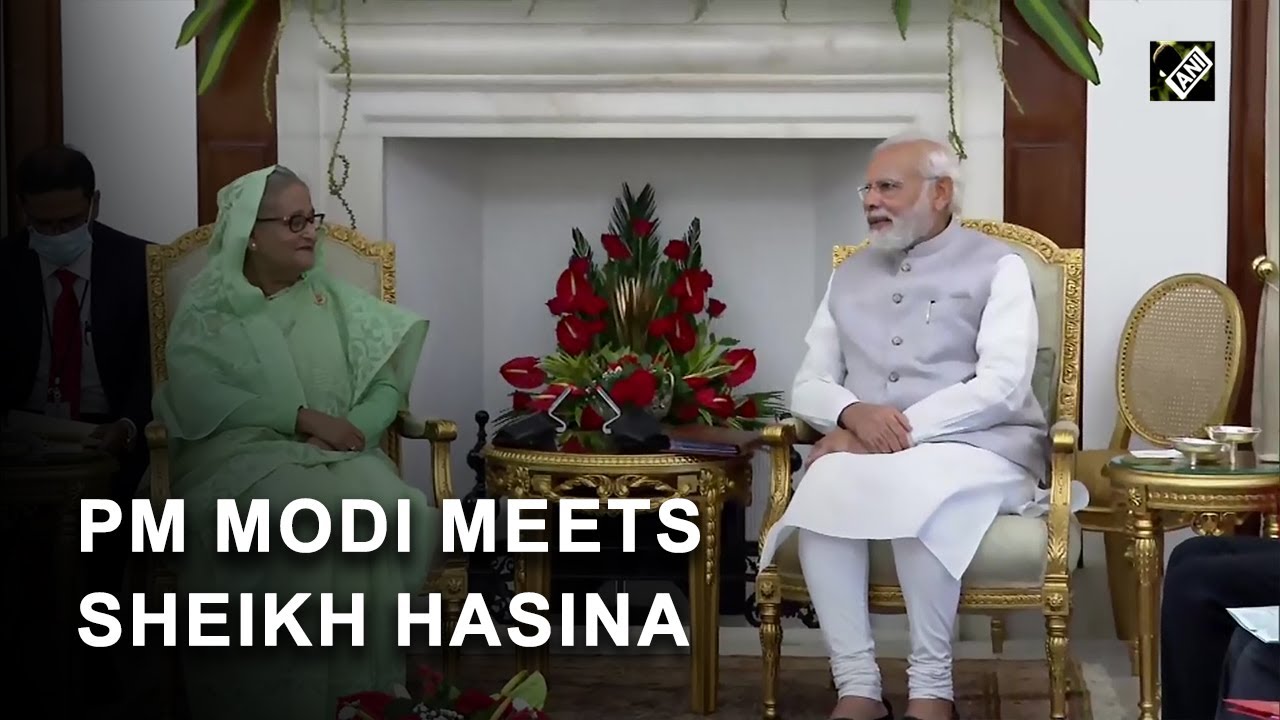 PM Modi, Bangladesh PM Sheikh Hasina hold meeting in Delhi | Sheikh ...